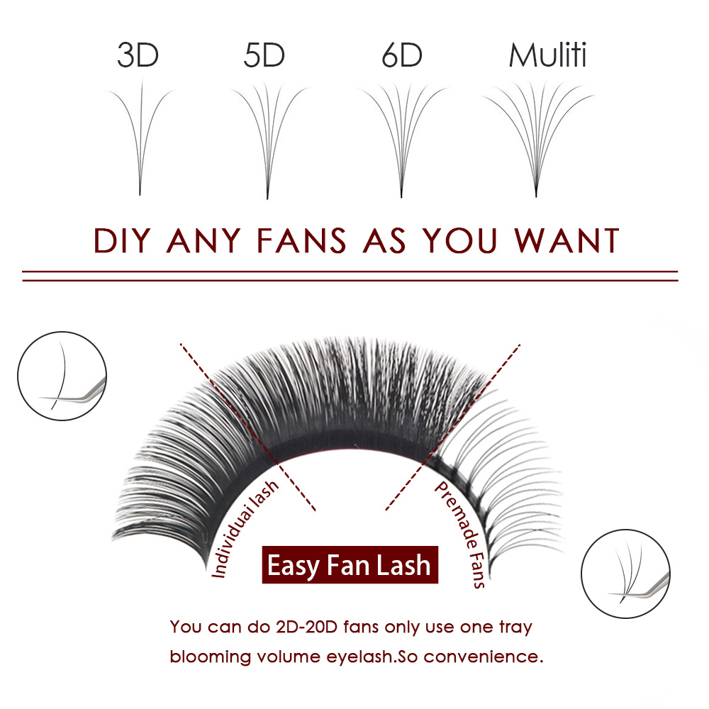 FAST FANNING LASH - Easy Fanning - Qingdao Darebeauty Co., Ltd.